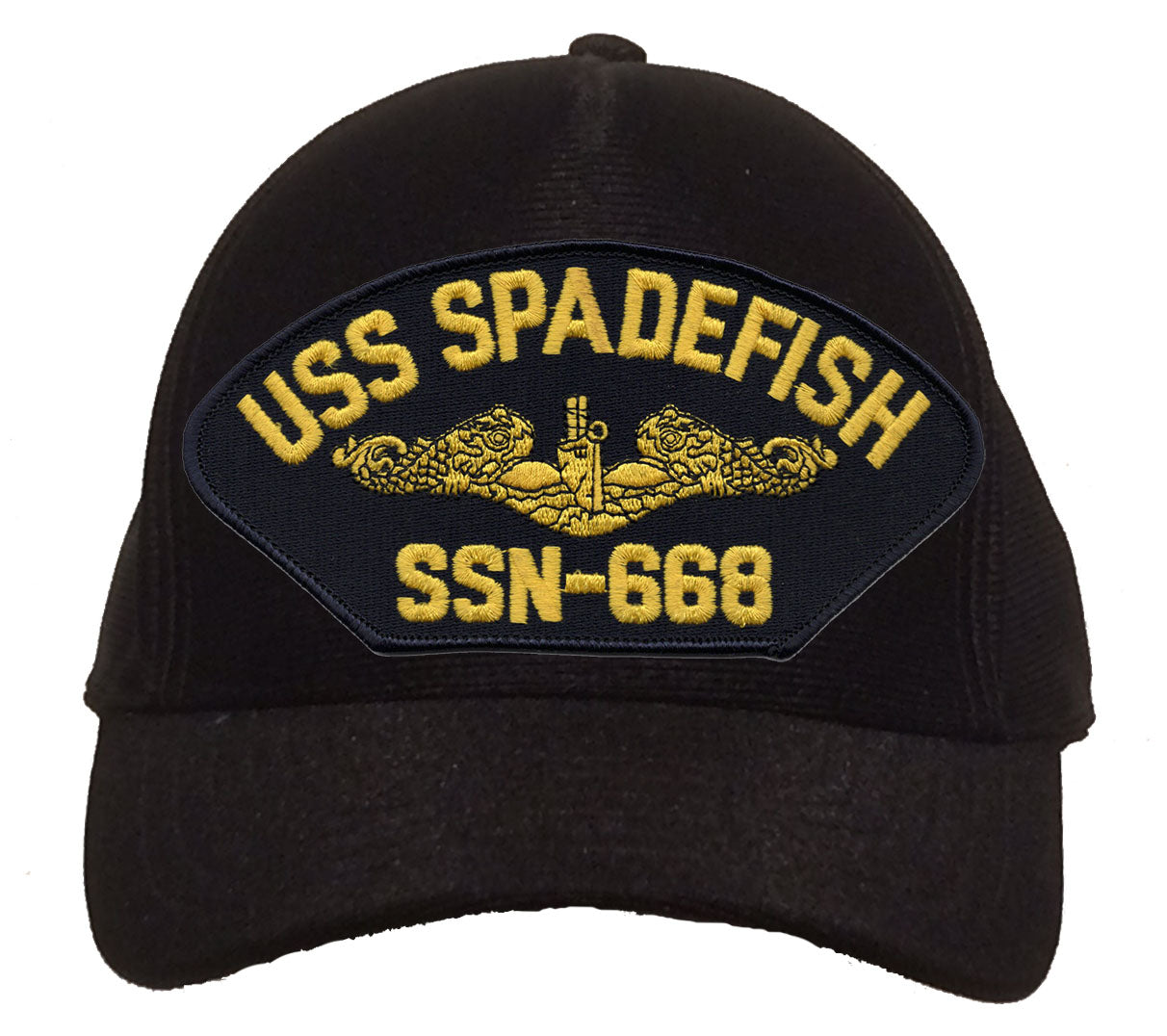 USS Spadefish SSN-668 Gold Dolphins Cap – US Troop Gear, Inc.